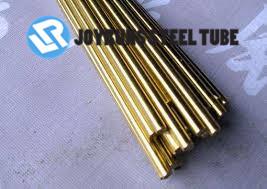 China 19.05*2.11mm ASTM B111 C44300 , Seamless Admiralty Brass Heat Exchanger Pipes Tubes for sale