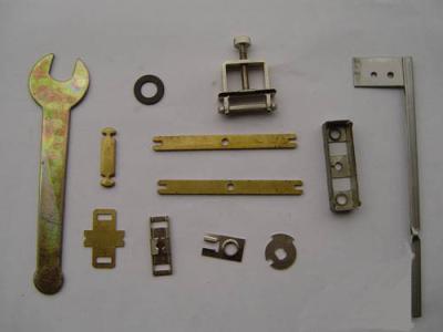 China Electrical Fittings Precision Machined Parts Painting / Black Powder Coating Bending for sale