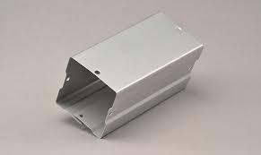 China Zinc Plating Stamping Metal Parts Metal Case With Powder Coating for sale