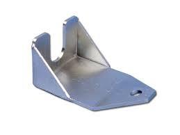 China Sandblasting Sheet Metal Stamping Parts , Mechanical Metal Bracket for sale