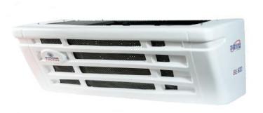 China ≤ 22 m3 EV Truck VAN Electrical Refrigeration Unit met en inwendige gegroeve koperbuis Aluminium Fin Evaporator Te koop