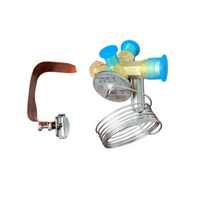 China SANHUA Thermostatic Expansion Valve (TXV/TEV) with Precise Refrigerant Flow Control to Improve System Efficiency and Protect the Compressor for sale
