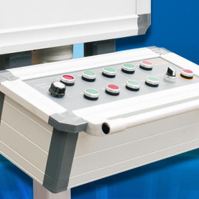 China Screen Printing Outdoor Electrical Enclosure With Aluminum Handle for sale