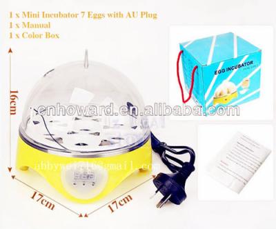 China Educational Toy HHD Automatic Poultry Egg Incubator for Sale YZ9-7 for sale