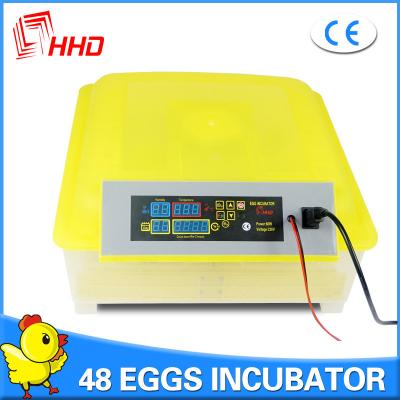 China HHD Brand Factory Supply Full Automatic Chicken Egg Incubator/Poultry Hatchery for Sale YZ8-48 for sale