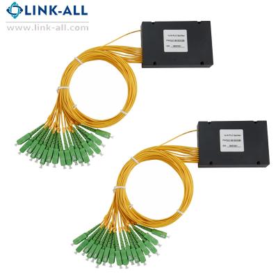 China 1x16 ABS Box PLC Splitter from Shenzhen Link-all Technology Co., Ltd for sale