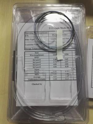 China 1x64 Micro Bare Blockless Fiber PLC Splitter 250 μM for Gpon networks for sale