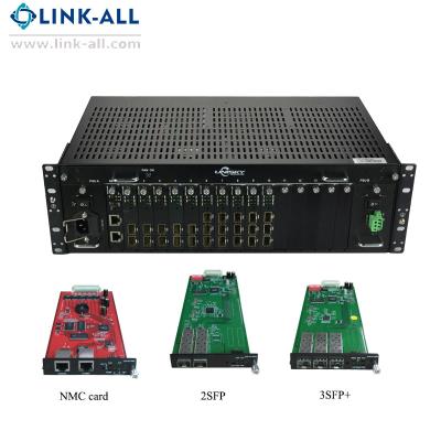 China UC6100-1U Hot-Swappable 10g 3r fiber optical Media Converter Transponder for sale