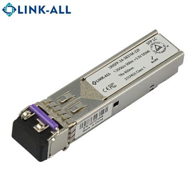 China 1.25G 850nm multimode 500m fiber optic Small form-factor pluggable SFP transeiver for sale