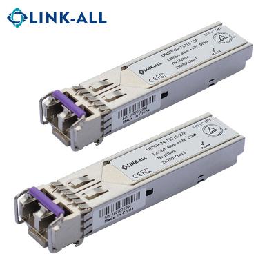 China 1.25G 1550nm single mode SFP Module SFP Transceiver Modules, 40km for sale