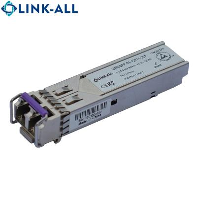 China 1.25G CWDM 1470~1610NM  SFP Fibre optical transceivers, 120km for sale