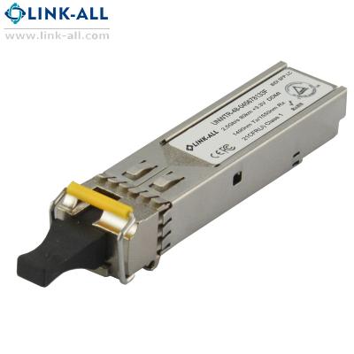 China Top quality 2.5G Tx1490/Rx1550nm Fiber optical SFP transceiver module,80km for sale