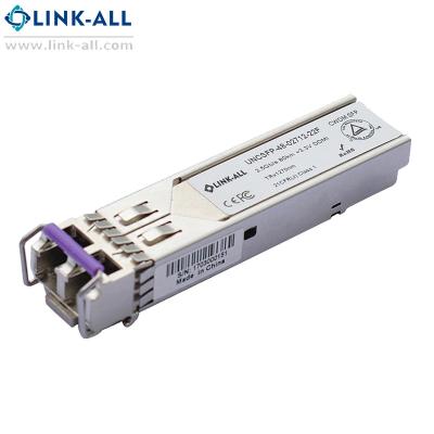 China Hot sale 2.5G CWDM SFP module Small form-factor pluggable transceiver for sale
