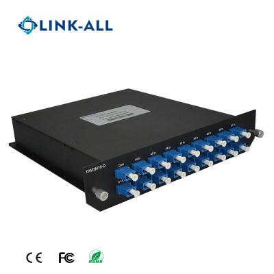 China Link-All 16 Channel Bi-Direction DWDM Mux/Demux with low insertion loss for sale
