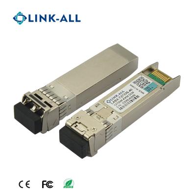 China 10G SFP+ BIDI 1270NM/1310nm Wavelength 40km Transceiver with DDM LC for sale