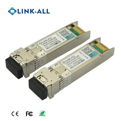 China 10G DWDM 80KM 100GHz C-Band Optical Transceiver for sale