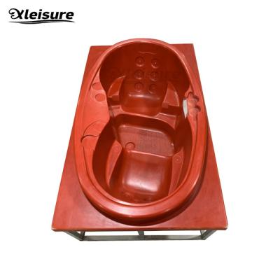 Cina Made in China oval spa hot tub mold wood-fired acrylic hot tub mould 2-person outdoor spa bathtub fiberglass FRP spa poo in vendita