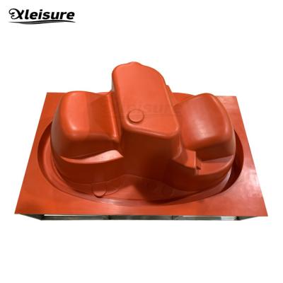 Cina professional oval gel-coat spa hot tub mold (male mold) spa massage bathtub with two seats design bathtub mould in vendita