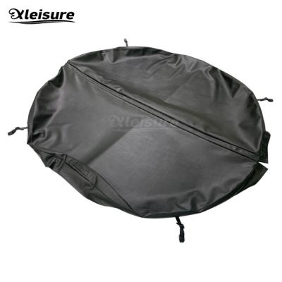 Cina Excellent Material round black spa cover encasing the skin  for hot tub wooden and inflatable spa cover in vendita