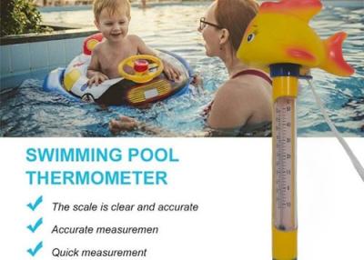 China Swimming Pool Spa Hot Tub  Floating Thermometer Animal Thermometer Floating Easy Read Outdoor Pool Plastic Digital Thermometers for sale