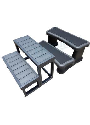 중국 Durastep 플라스틱 ii 온천장은 단계와 부속품 90×70×41 Cm H 온수 욕조 족답합니다 판매용