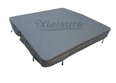 중국 맞춤옷 옥외 온천장 덮개, 온천장 뚜껑, 온천장 두꺼운 표지의 책, 온천장 절연제 덮개 - 회색 판매용