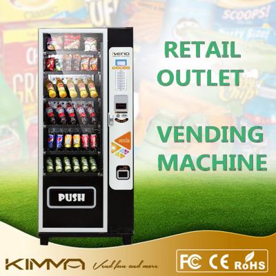 Cina Comprima tutti in un negozio dello spuntino del distributore automatico del chiosco con il lettore di schede in vendita