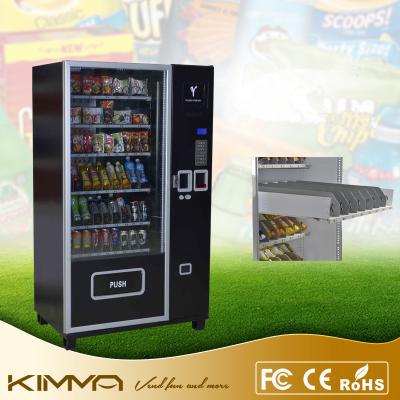 Cina Il distributore automatico all'aperto dello spuntino del riscaldamento e della bevanda dalla moneta e da Bill ha azionato il CE/Rosh in vendita