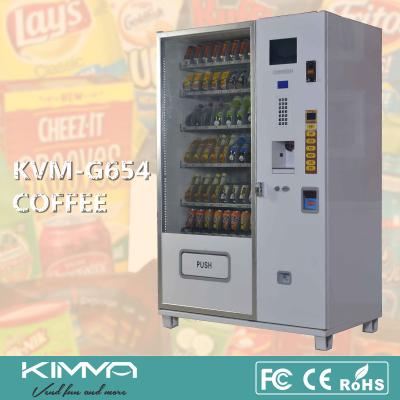 Cina L'erogatore delle macchine della bevanda di vendita del caffè dello schermo di pubblicità dalla moneta e da Bill ha funzionato in vendita
