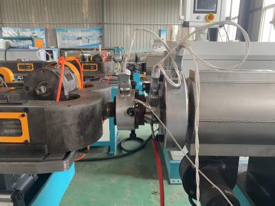 Cina Singola/del tubo di produzione linea ondulata doppia linea del PVC del PE di plastica dell'estrusione in vendita