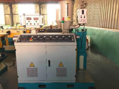 China Linea di produzione ondulata a parete semplice del tubo della blocchiera di spinta del PE dei pp for sale