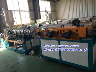 Cina Tubo in PVC PE PP che fa linea di produzione a macchina Linea di estrusione di tubi ondulati a vite singola o doppia in vendita