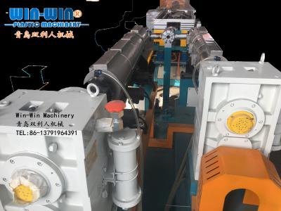 Cina Estrusore di tubo di plastica in PVC PE che fa macchina per tubo ondulato a doppia parete in vendita