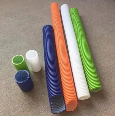 Cina Linea ondulata doppia di lavoro a catena dell'estrusione del tubo dell'aria fresca in vendita