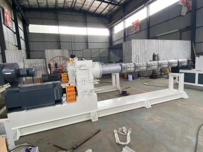 中国 HDPEの倍の壁は管の生産ライン管の押出機機械を波形を付けた 販売のため