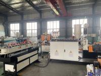 China Vacuum Forming Machine Threading Single Wall Corrugated Pipe Extrusion Line for sale