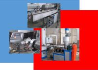 China Suction Discharge PP Pipe 5r/Min Pipe Manufacturing Machine for sale
