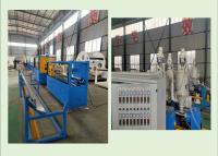China Full Intermeshing PVC Corrugated Optic Duct Extrusion Line for sale