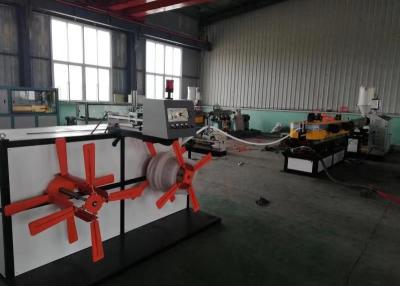 中国 ポリ塩化ビニールPPのPEの単一の壁の機械を作る波形の管の放出ライン20kg/H 販売のため
