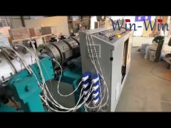Linea vite gemellata dell'estrusione del tubo del PVC del rifornimento idrico e di drenaggio