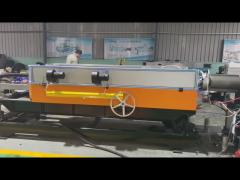 Plastic HDPE PPR PP PVC Electric Conduit Pipe Single Wall Corrugated Pipe Extrusion Line