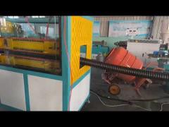 linea di produzione di plastica della macchina del tubo a spirale del carbonio dell'HDPE pp di 25-100mm
