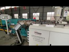 Linea di produzione di tubi a parete solida HDPE multistrato di drenaggio di grande diametro