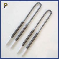 China Custom U Shape MoSi2 Molybdenum Disilicide Heating Elements 1300C 1800C Muffle Furnace for sale