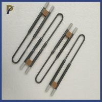 China Custom U Shape MoSi2 Molybdenum Disilicide Heating Elements 1300C 1800C Muffle Furnace for sale