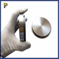 China Gr2 Gr1 Round Titanium Sputtering Target 100mm Diameter 40mm Thickness for Vacuum Coating for sale