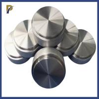 China Gr2 Gr1 Round Titanium Sputtering Target 100mm Diameter 40mm Thickness for Vacuum Coating for sale