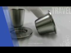 Crogiolo puro del molibdeno di industria della terra rara di Mo Crucible For Metallurgical Industry per il crogiolo per fusione del forno a muffola
