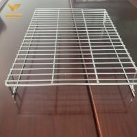China Stackable Storage SS Grilling Mesh Mat Not Easy To Deform for sale