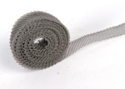 China Air And Liquid Stainless Steel Knitted Wire Mesh Weaving Style Knitted Copper Mesh for sale